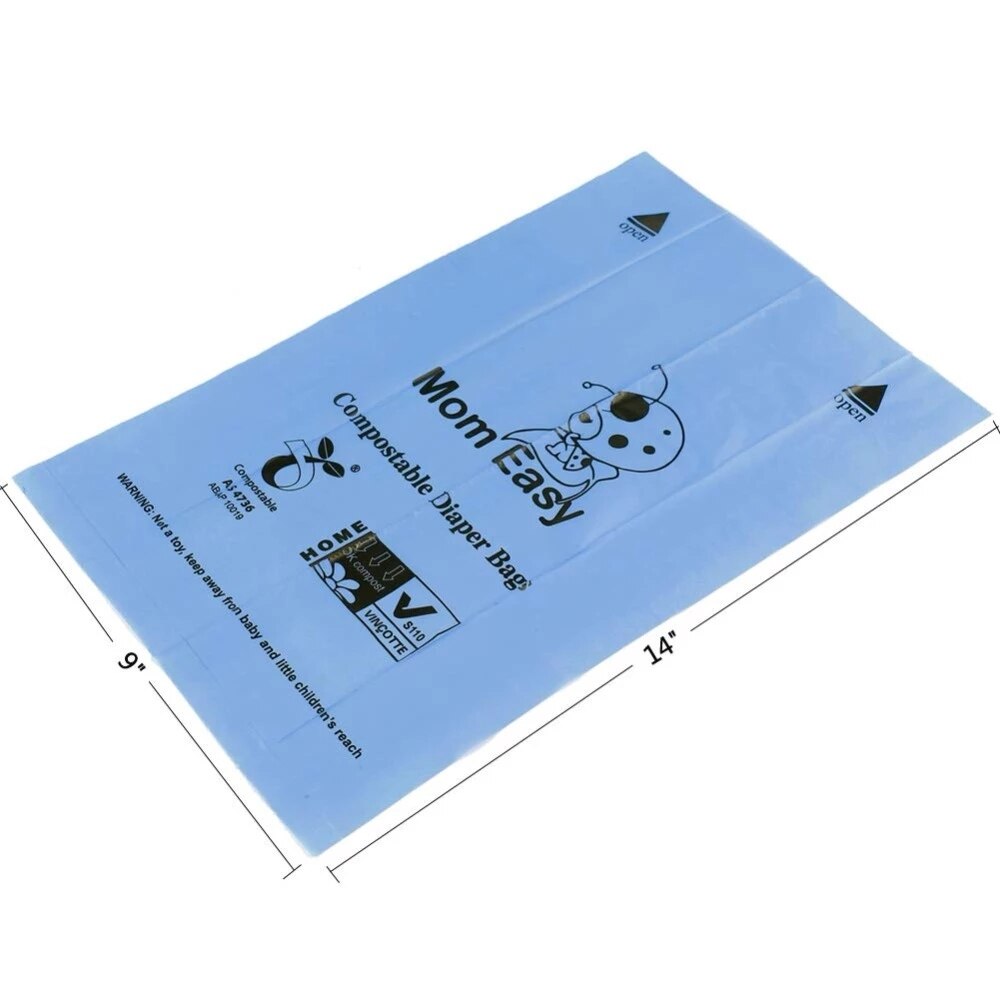 MOM EASY 120 Counts Easy-Tie Baby Compostable Diap... – Vicedeal