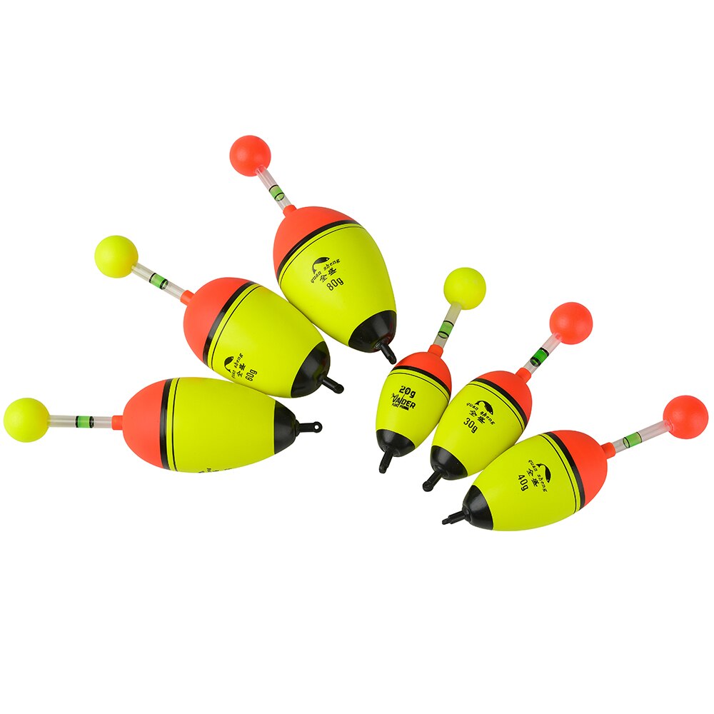 1 flotteur de pêche à tête ronde accrocheur, matér... – Grandado