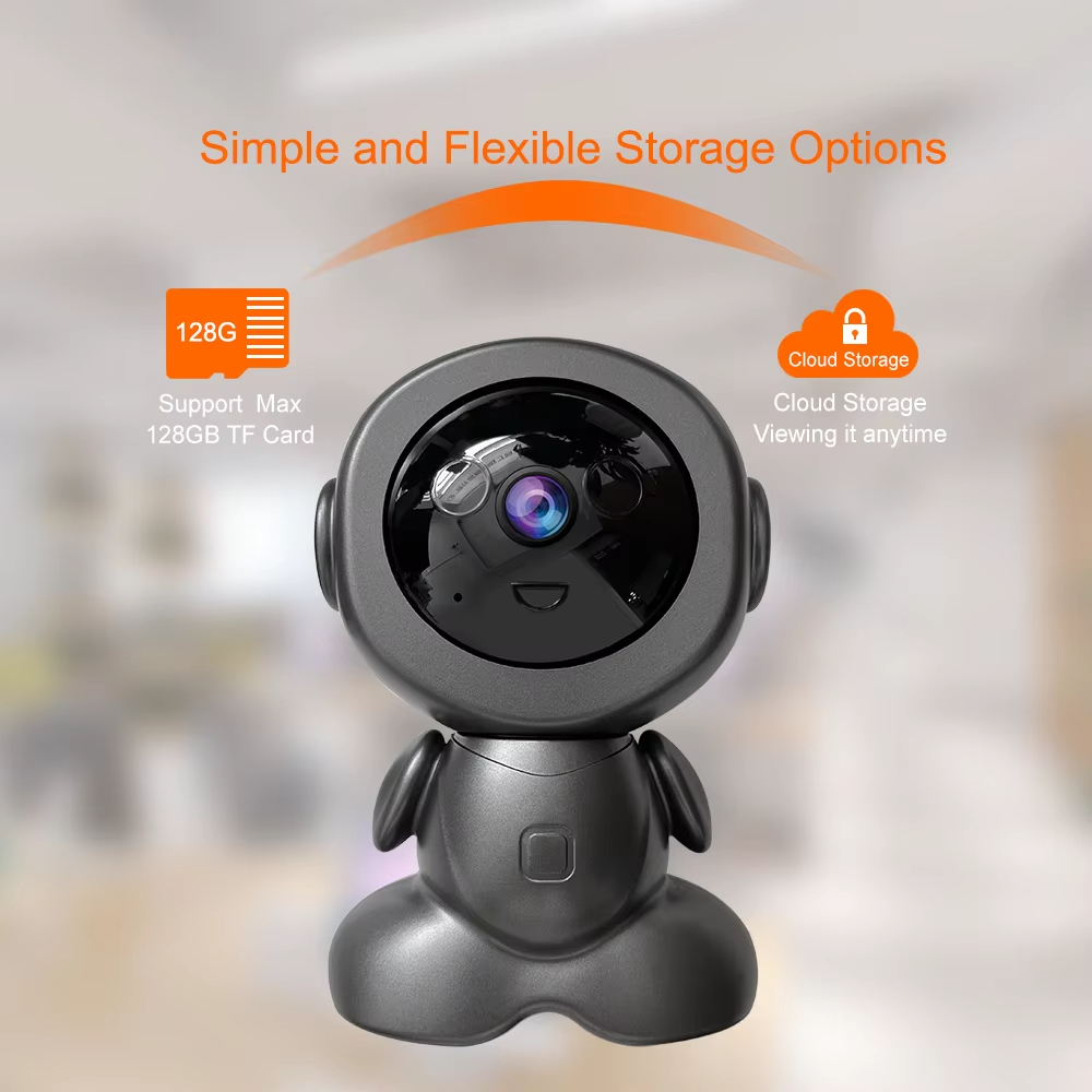 5MP Wireless WiFi Indoor Surveillance Camera Night... – Grandado