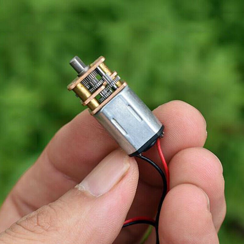 DC 3V 5V 6V 50RPM Slow Speed Mini Micro N20 Full M... – Grandado