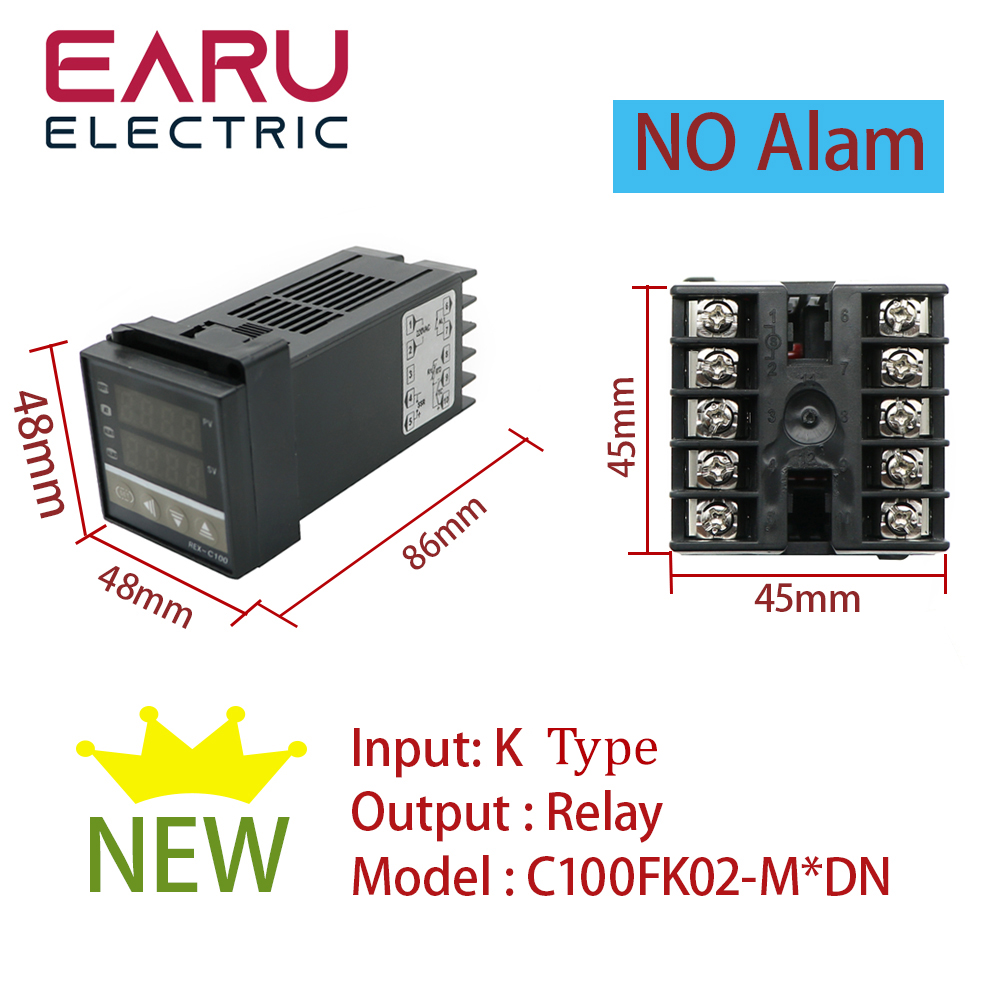 REX-C100 PID Intelligent Temperature Controller Un... – Grandado
