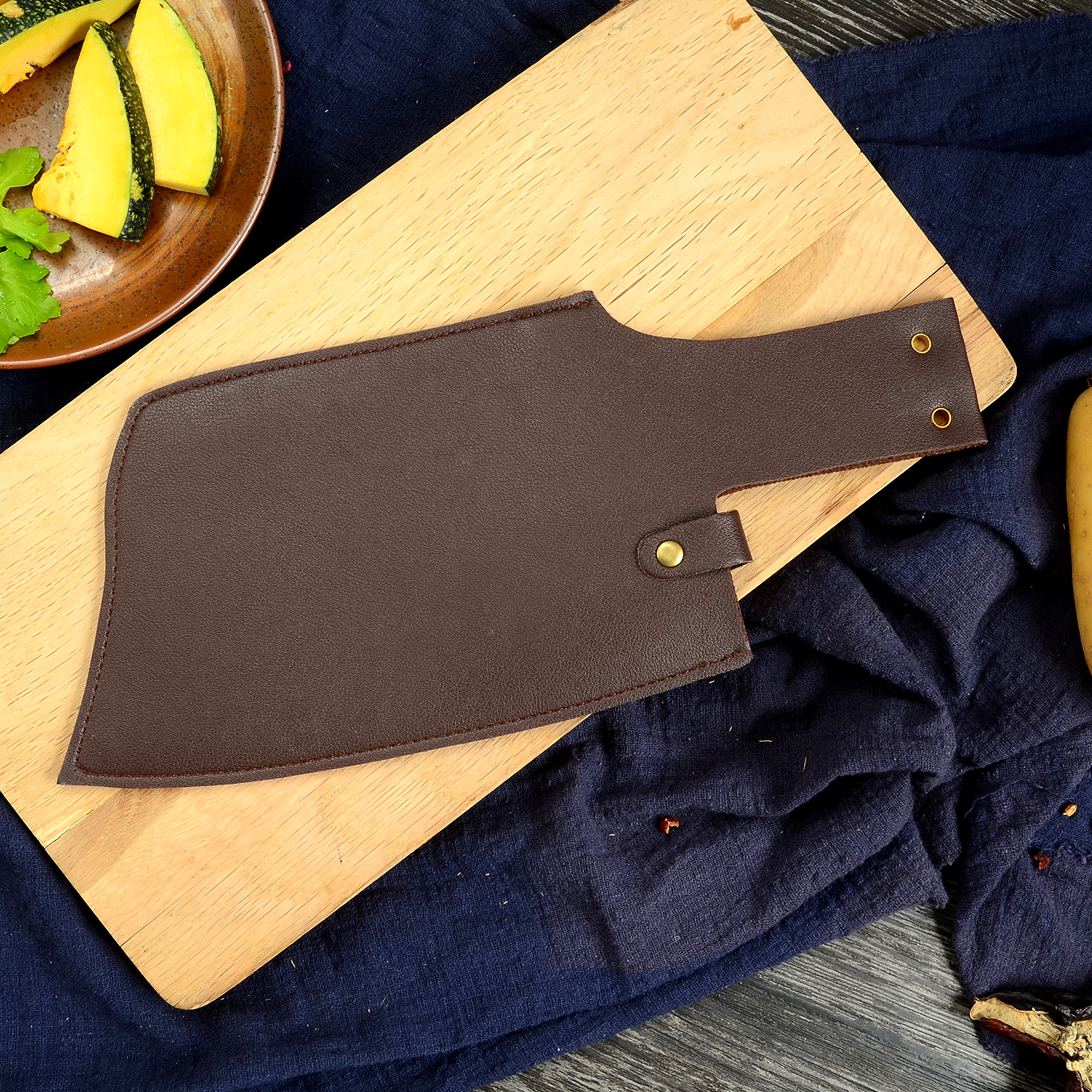 XYJ PU Leather Knife Sheath Belt Loop Blade Cover ... – Vicedeal