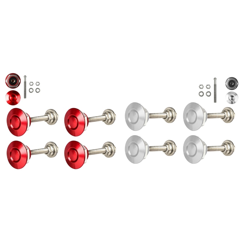 2 Set Quick Release Push Hood Latch Button Car Pin... – Vicedeal