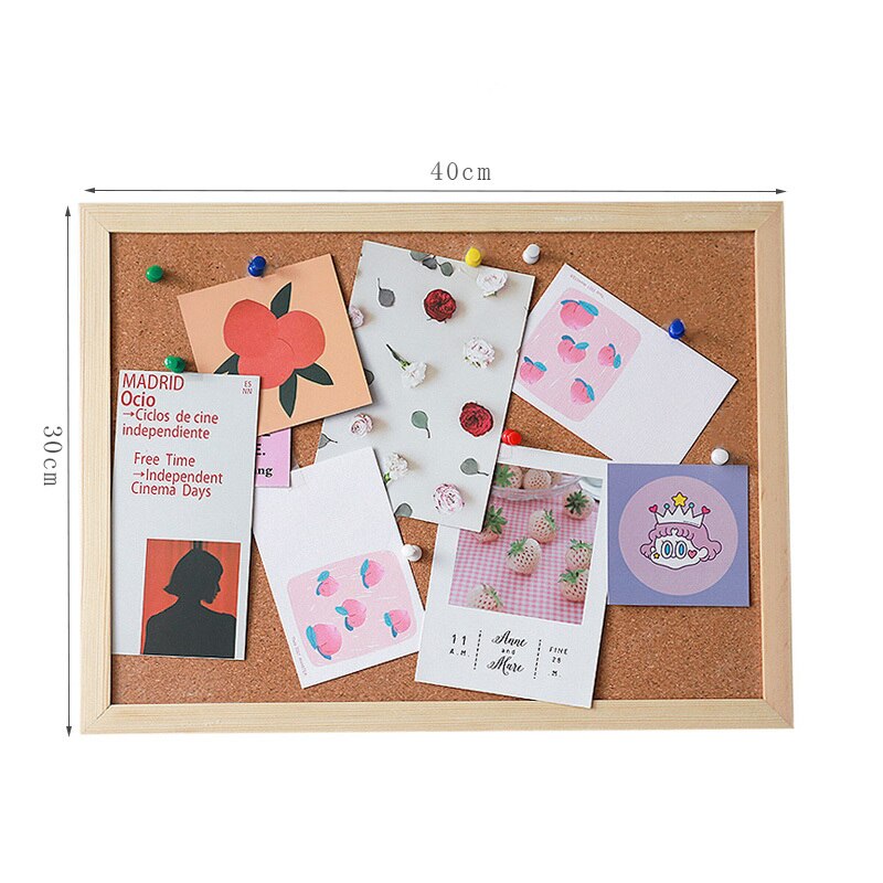 Kawaii Soft Wooden Letter Message Board Wall Decor... – Vicedeal