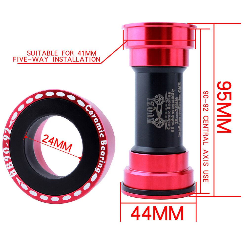 MTB Bicycle BB90 BB92 Press Fit Bottom Brackets fo... – Grandado