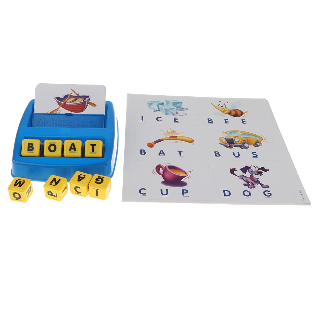 Matching Letter Game,Teaches Word Recognition,Spel... – Grandado