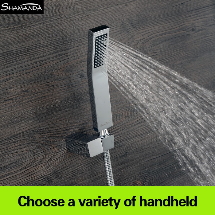Solid Brass Chrome Hand Shower Several Styles Hand... – Vicedeal