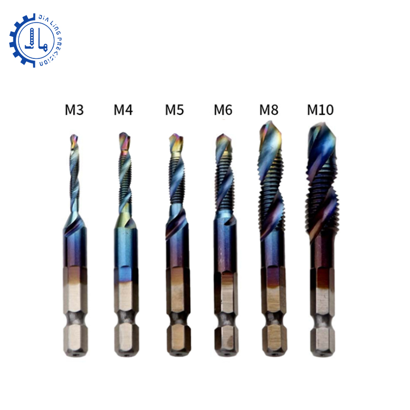 5PC/6PC HSS Screw Thread Metric Tap Drill Bit M3-M... – Grandado