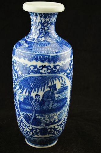 Chinese antique Painting/Blue and white porcelain ... – Vicedeal