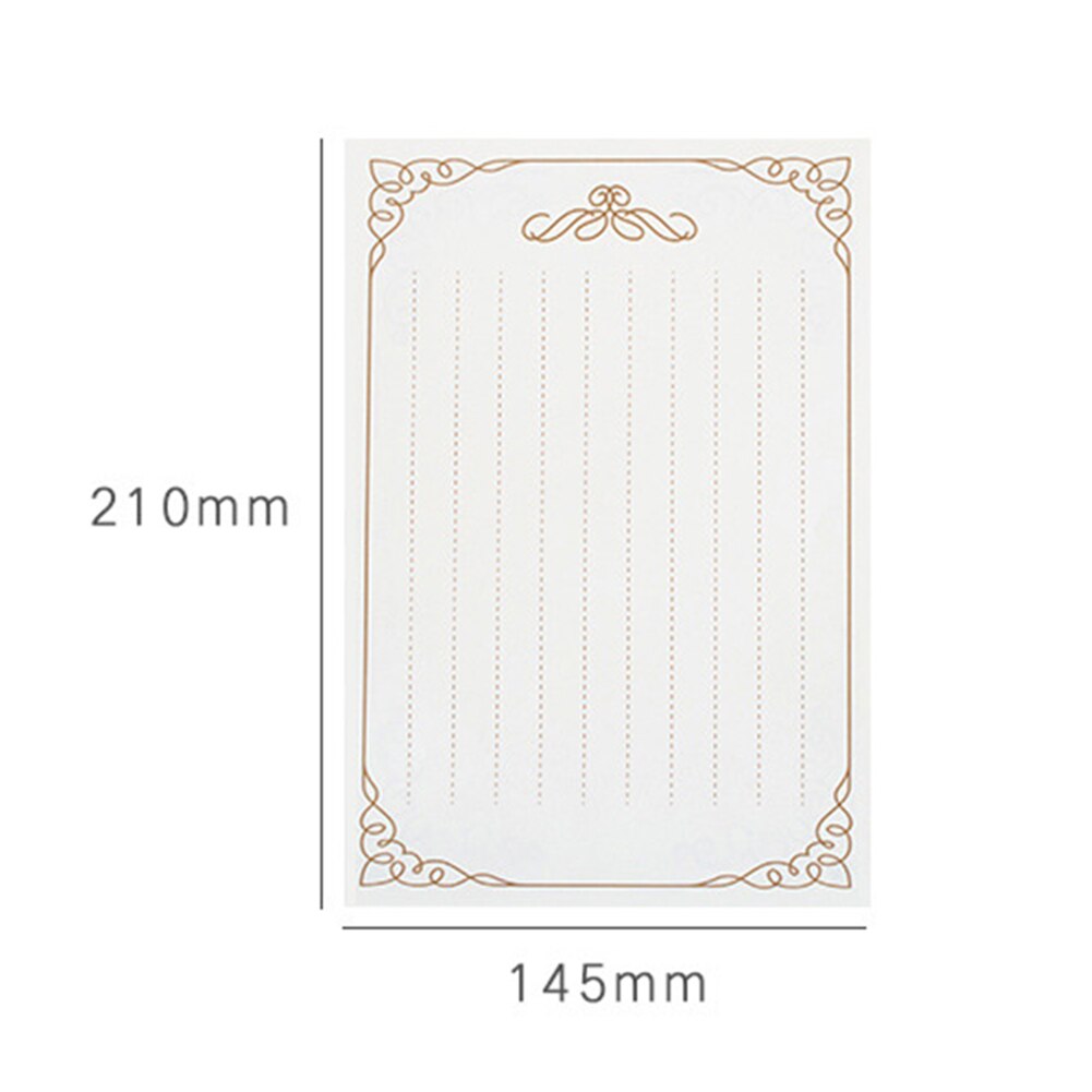 24 Sheets Vintage Letter Paper Wedding Invitation ... – Vicedeal