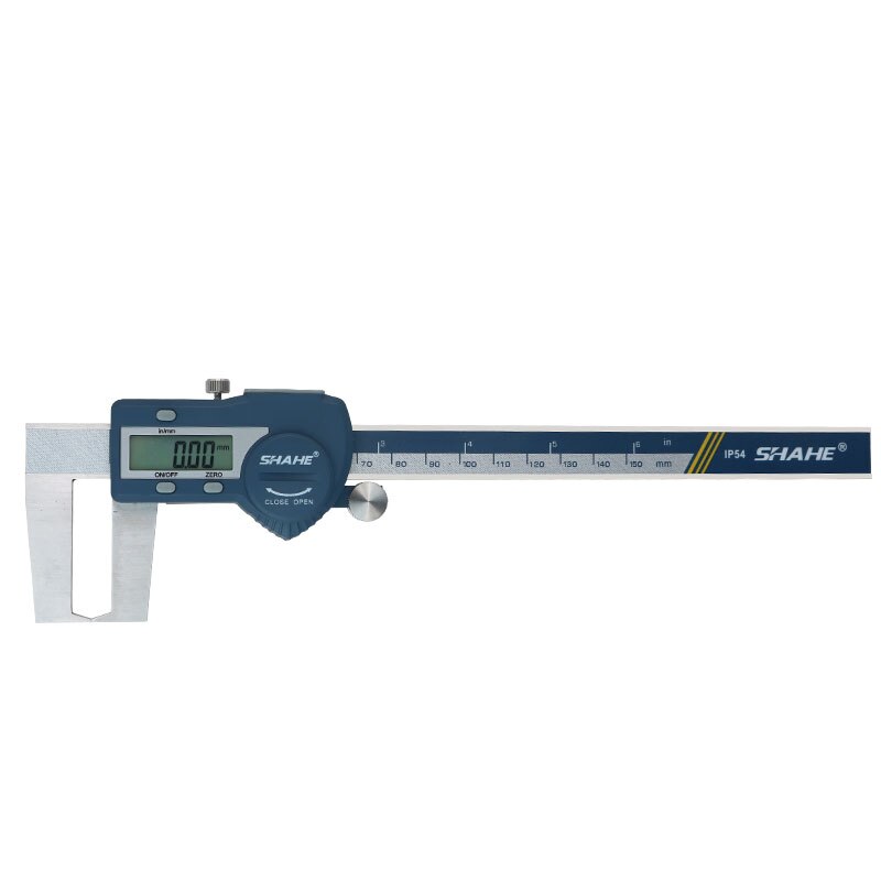 0-150mm 6" Digital Outside Groove Caliper with Fla... – Grandado