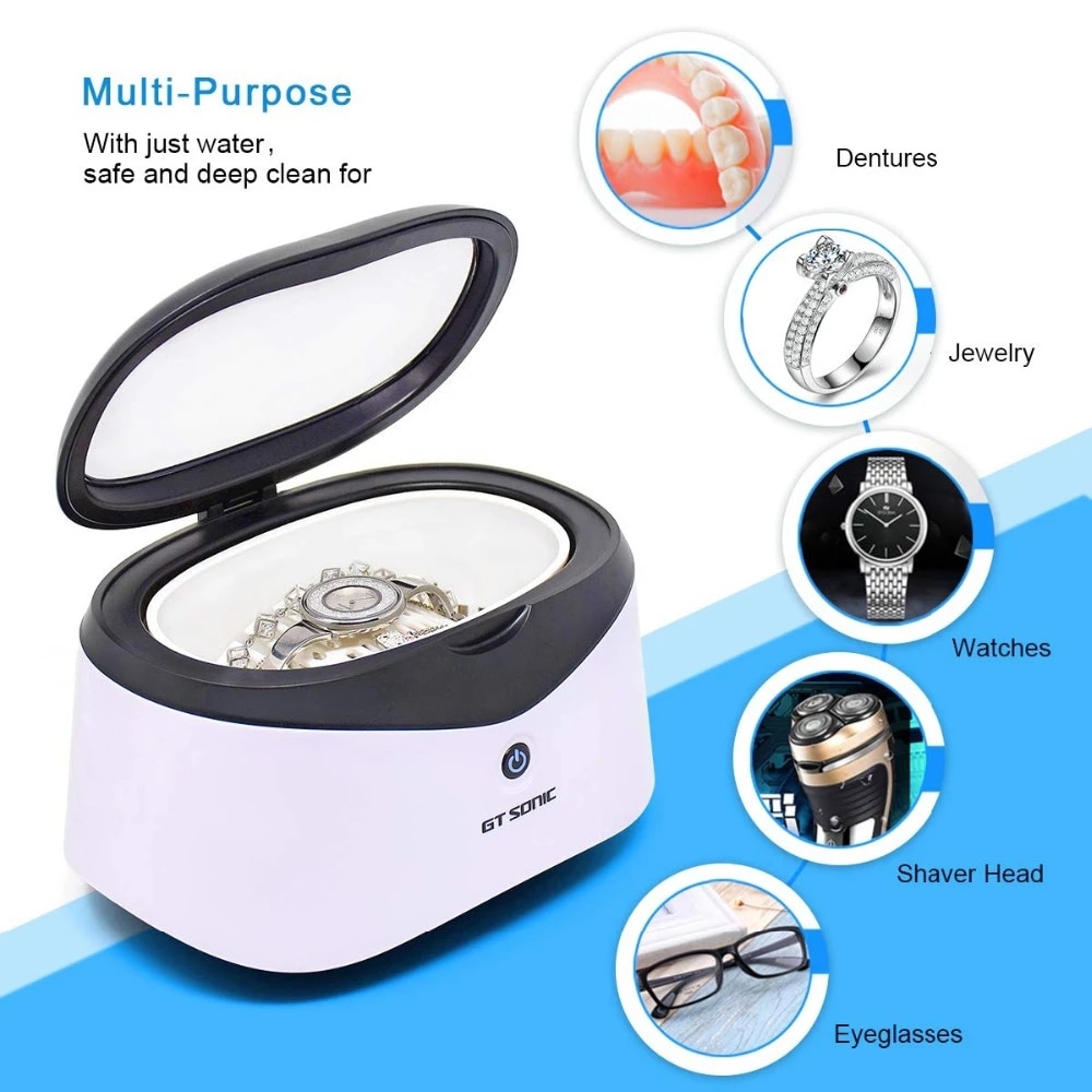 Gt Sonic F1 600Ml Ultra Sonic Cleaner Bad Timer Si... – Grandado