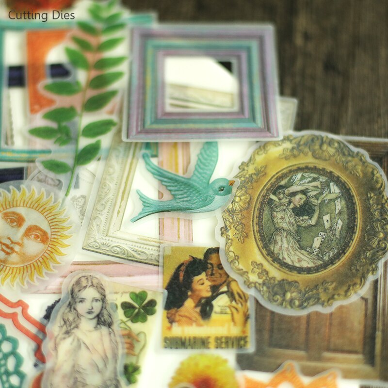 Memory Photo Frame Vellum Self-adhesive Paper Stic... – Vicedeal