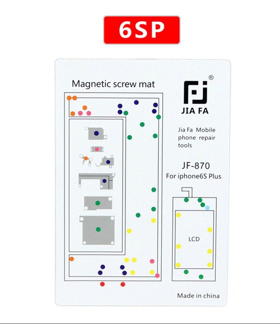 JF-870 Phone Magnetic Screw Mat with Screw Map for... – Grandado