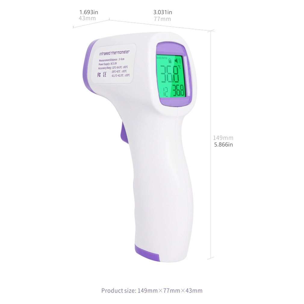 Fast AD801 Non-contact Infrared Termómetro Human B... – Vicedeal