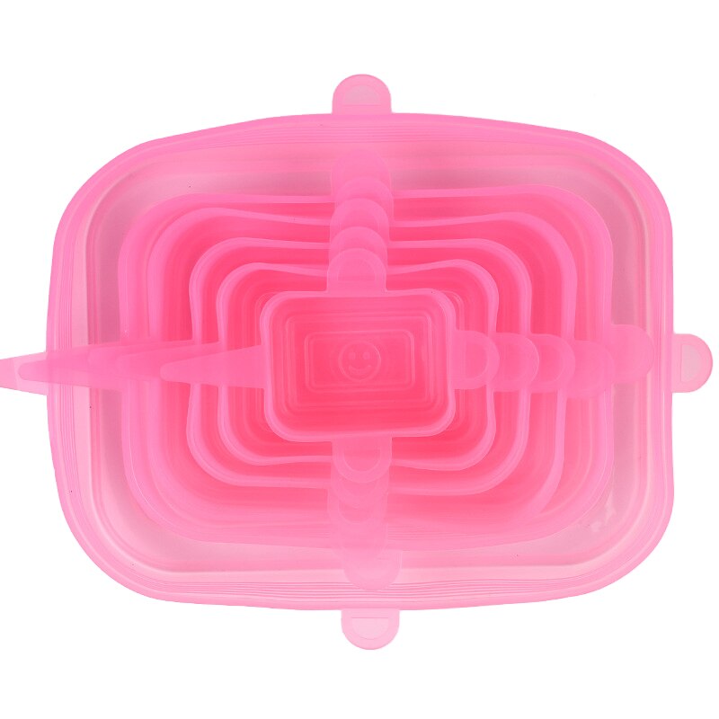 6PCS Silicone Cover Reusable Silicone Stretch Lids... – Vicedeal