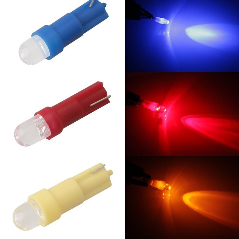 50x T5 W3W W1.2W Car COB 1SMD Dashboard Warming Bu... – Vicedeal