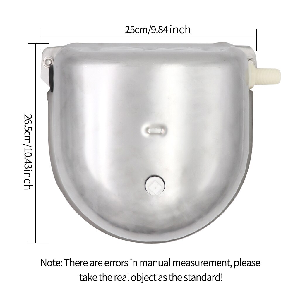 Stainless Steel Cow Cattle Water Bowls Drinking bo... – Grandado