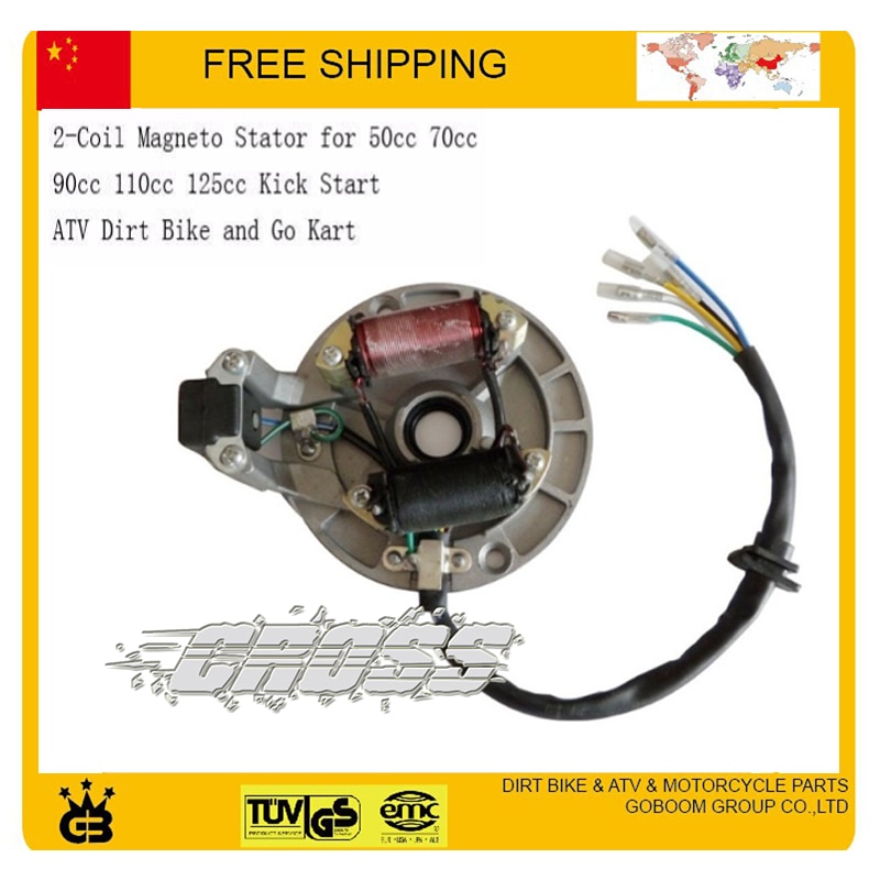 50cc 70cc 90cc 110cc horizontale motor kick starte... – Vicedeal