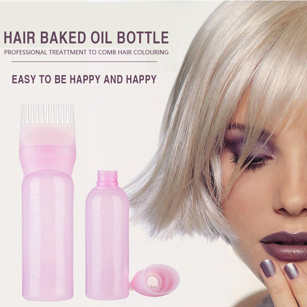 120ml Hair Dye Bottles Applicator Comb Brush Dispe... – Vicedeal