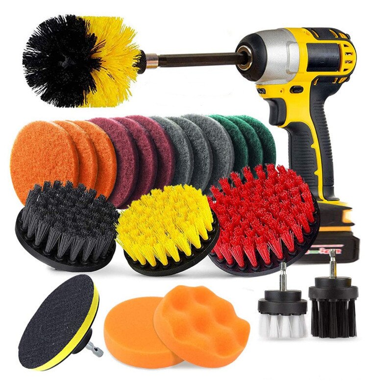 Bohrer Pinsel Alle Zweck Reiniger Schrubben Pinsel... – Vicedeal