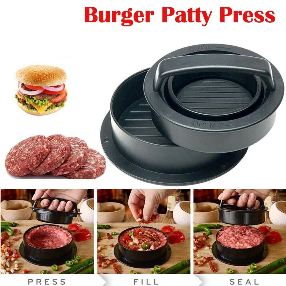 3-In-1 Stuffed Burger Press Hamburger Patty Maker ... – Grandado