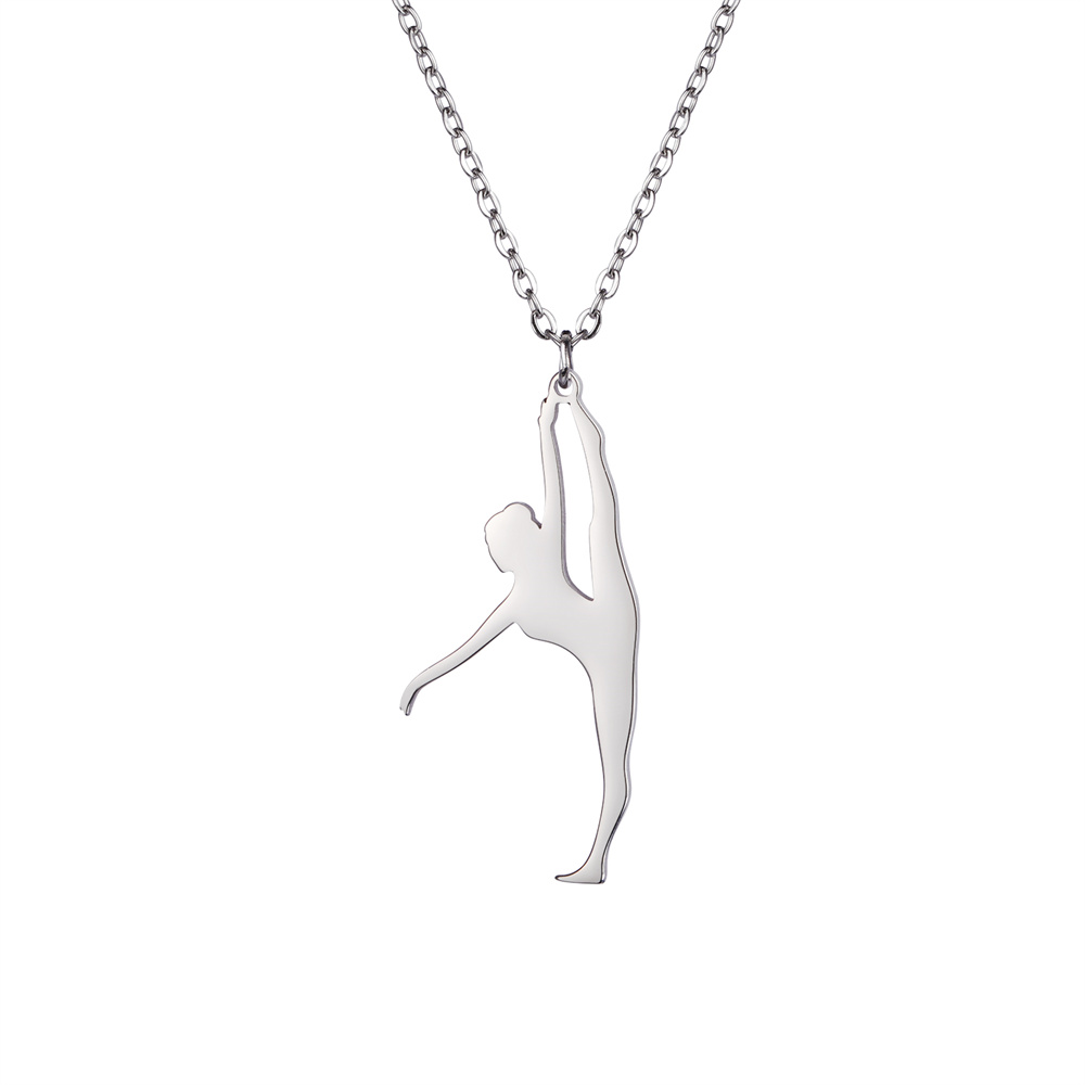 Eueavanan Danseres Turnster Gymnast Hanger Ketting... – Grandado
