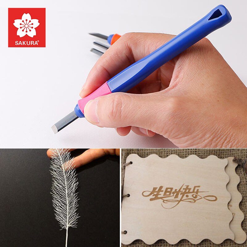 Japan SAKURA Wood Carving Chisel Hand Tool Set Cut... – Grandado