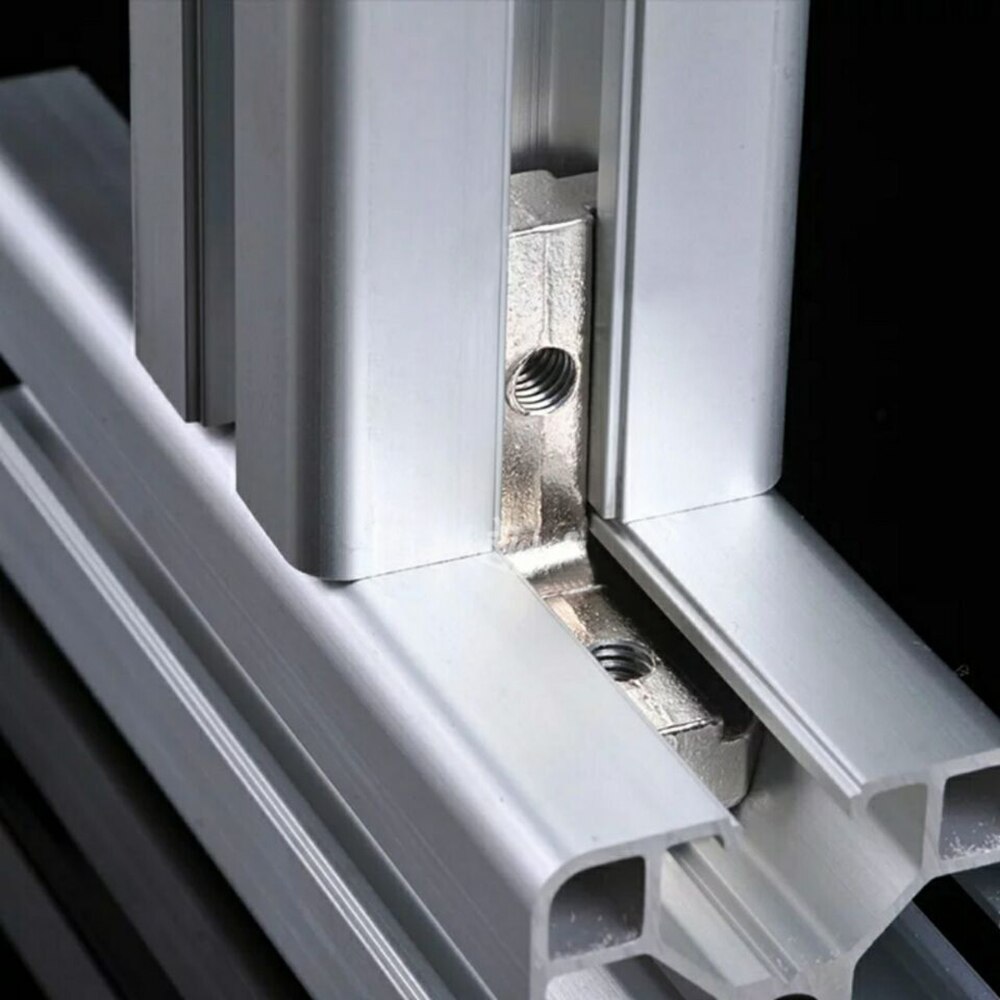 10Pcs T Slot Aluminum Profile 90 Degree Interior C... – Vicedeal