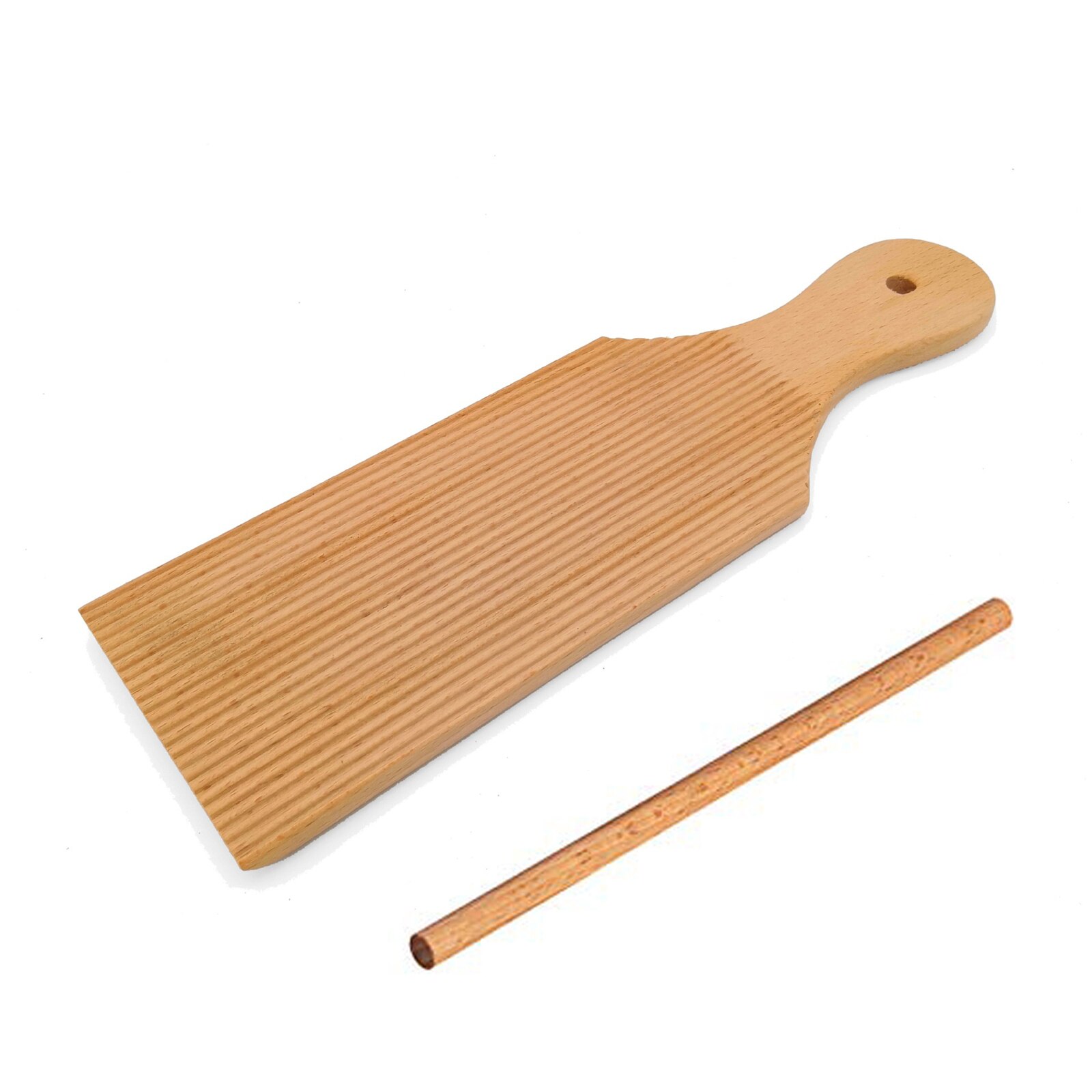 Wooden Pasta Board Gnocchi Roller Plate Pasta Maki... – Grandado