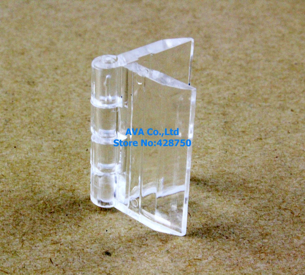 10 Pieces Clear Acrylic Plastic Hinge Plexiglass H... – Grandado
