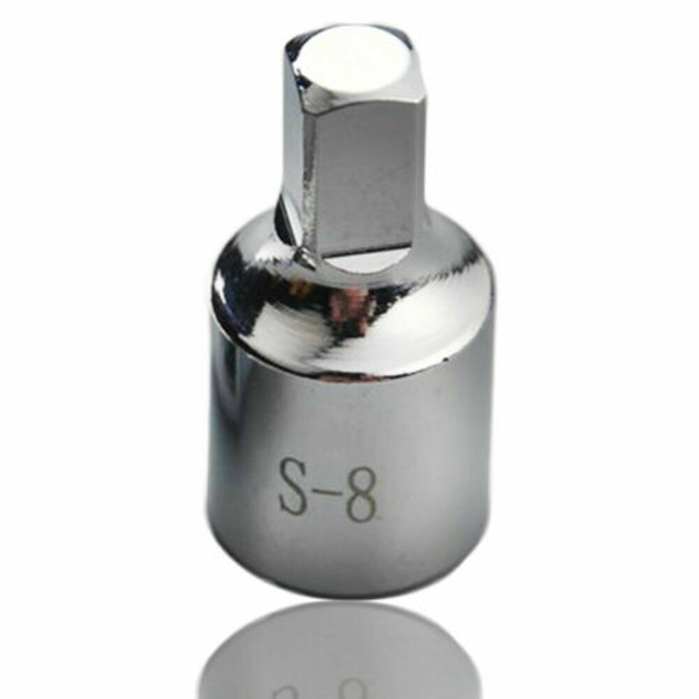 8mm Square Oil Sump Drain Plug Tool Remover Chrome... – Grandado