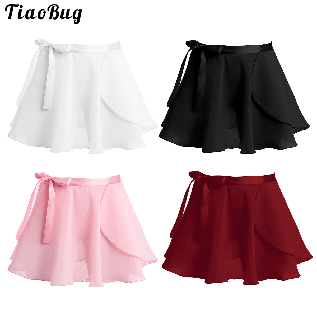 Kids Girls Dance Basic Classic Chiffon Mini Pull-O... – Vicedeal