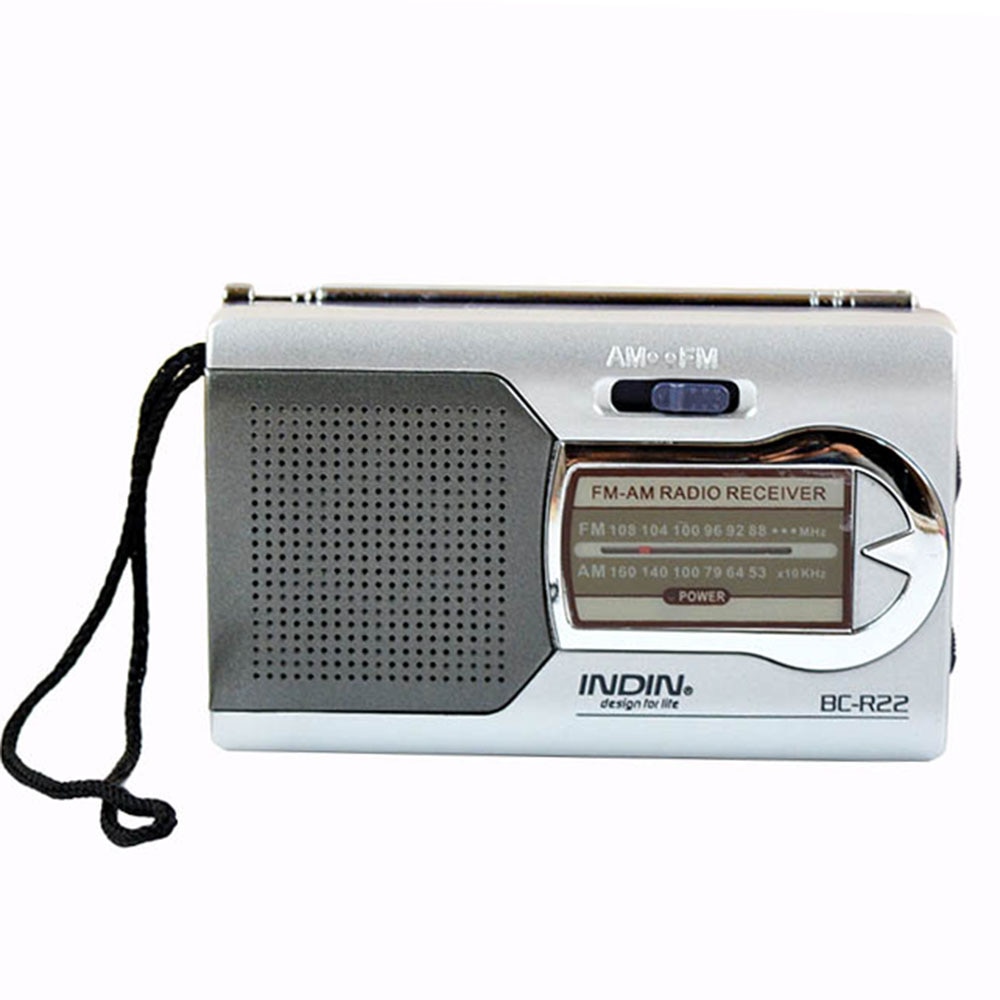Radio Portatil AM FM Retro Portable Radios Battery... – Vicedeal
