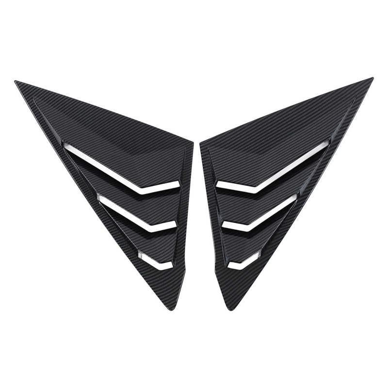 Side Window Louver Back Adhesive Stepped Carbon Fi... – Grandado