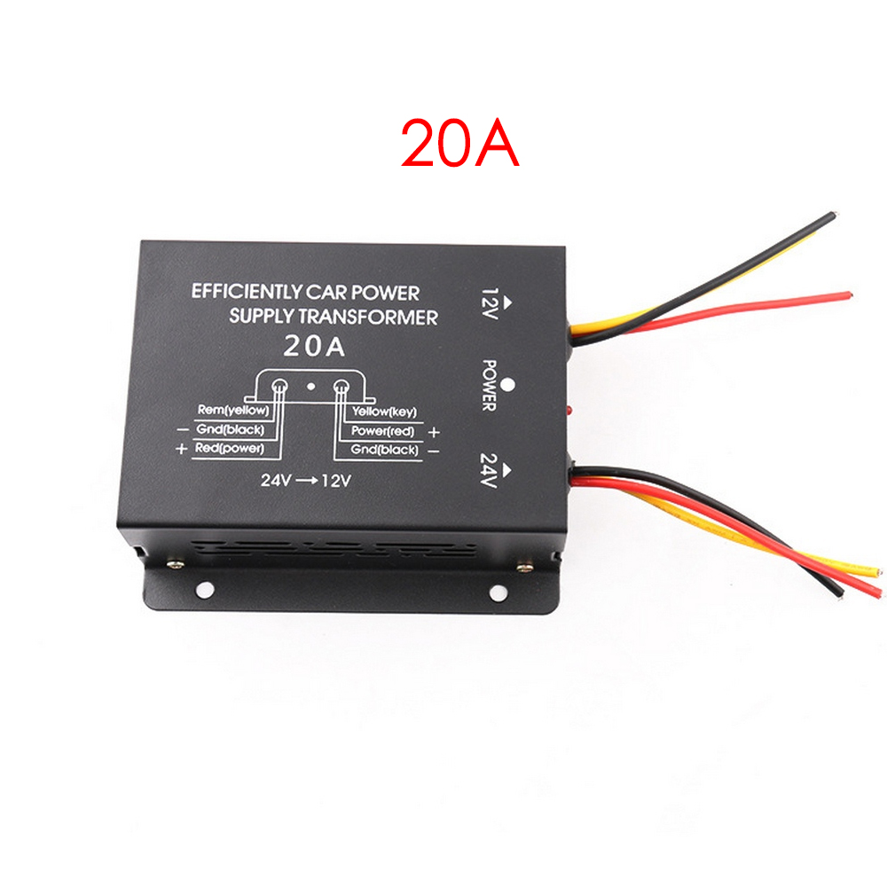 Dc 24V Naar 12V 15A Auto Voeding Buck Transformato... – Vicedeal