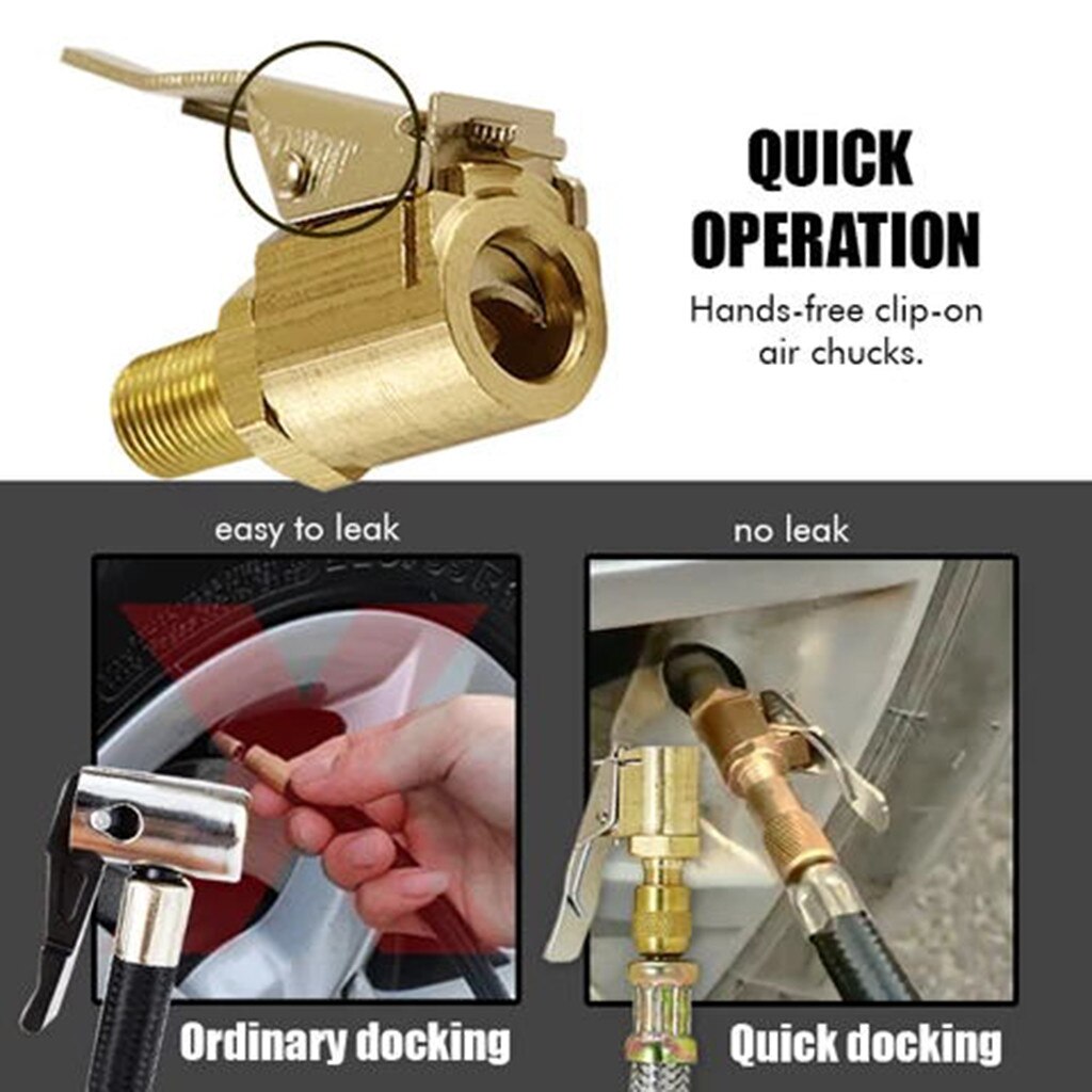 2Pc 8Mmbore Auto Vrachtwagen Band Band Inflator Va... – Grandado