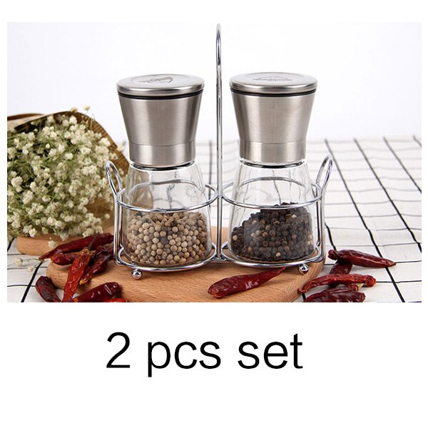 RSCHEF The transparent glass pepper mill supplies ... – Grandado