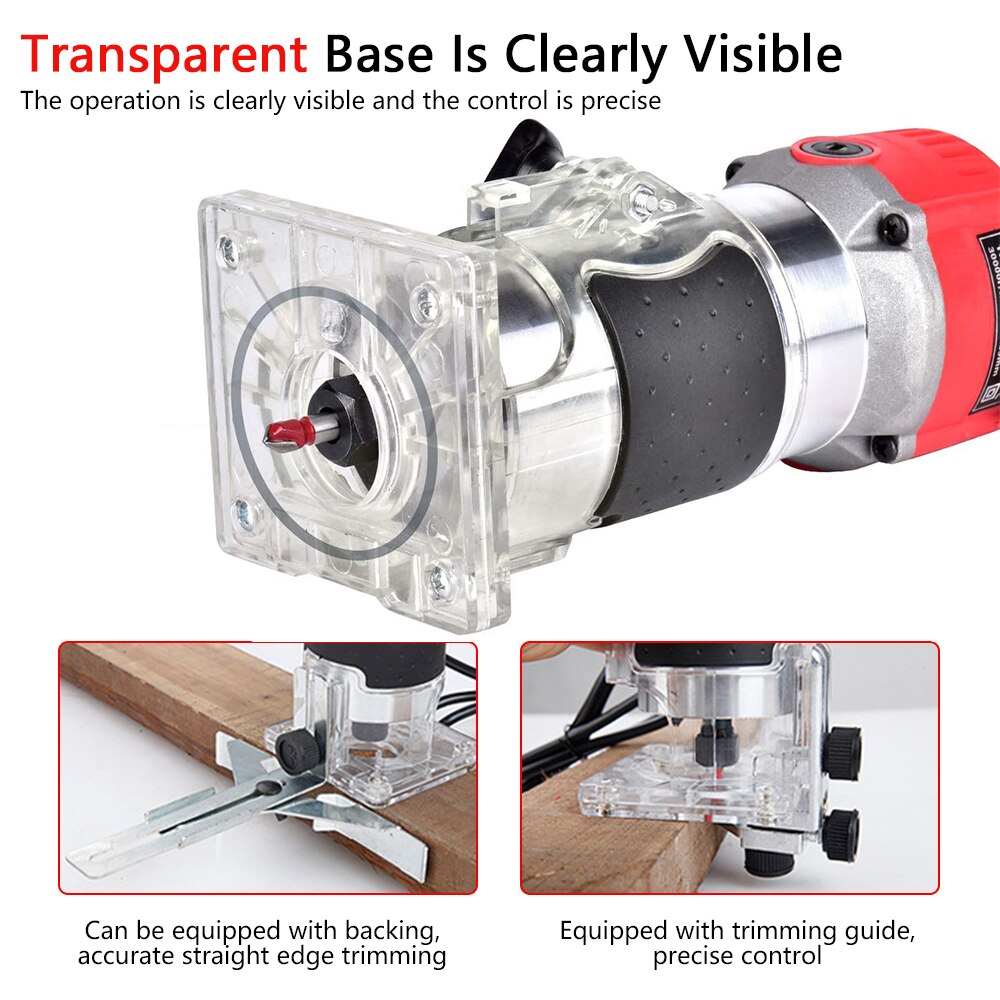 650W Hout Elektrische Hand Trimmer 220V Houtbewerk... – Grandado