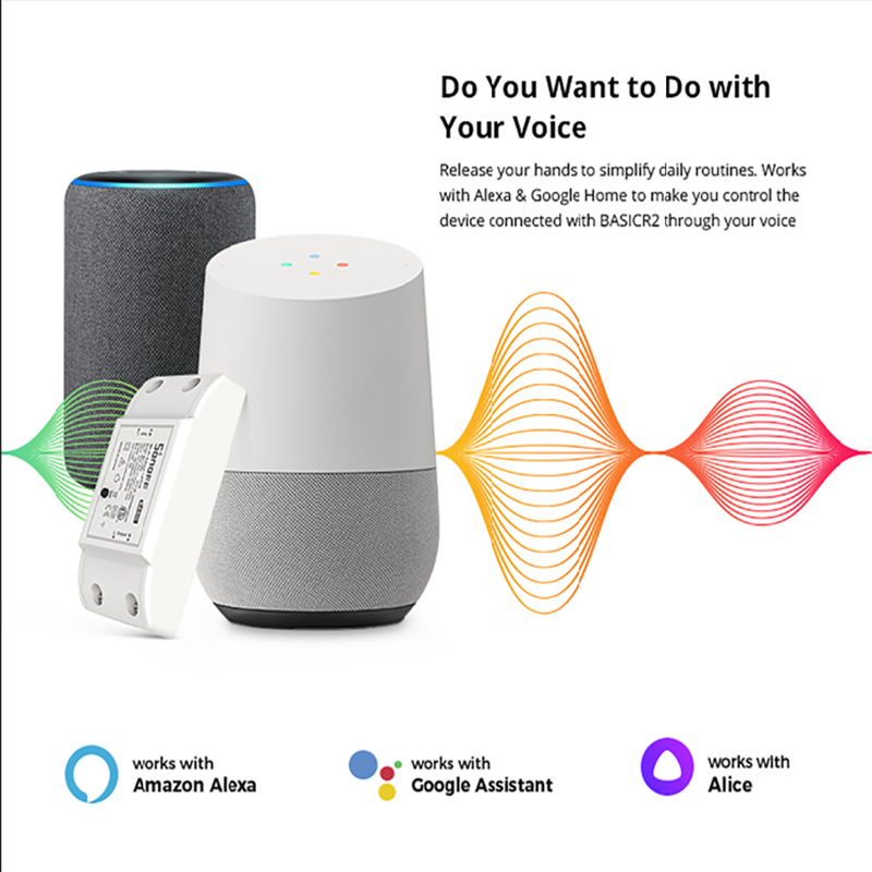 SONOFF Mini Basic R2 Smart Home 2Way WiFi Switch e... – Vicedeal