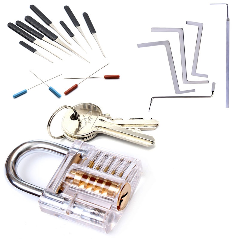 AiCinBel Transparent Visible Pick Cutaway Practice... – Vicedeal