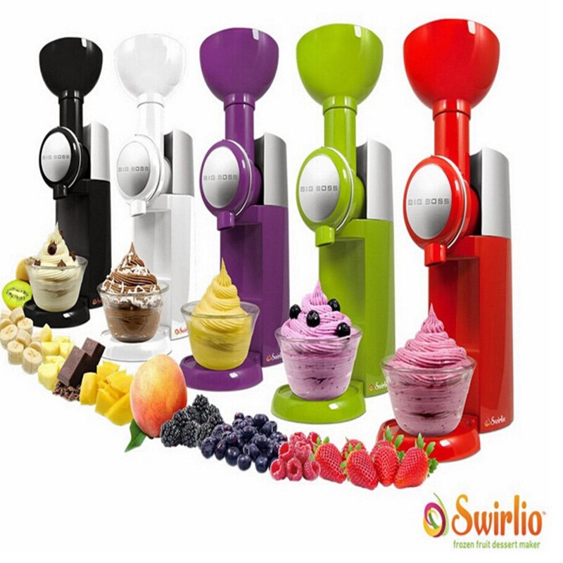 Big Boss Swirlio Ice Cream Machine Freezer Fruit I... – Grandado