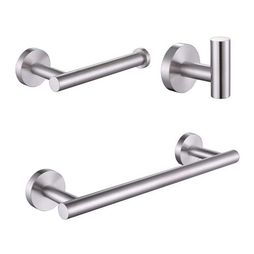 ROVOGO 3-Stück Bad Hardware Sets Gebürstet, SUS304... – Vicedeal