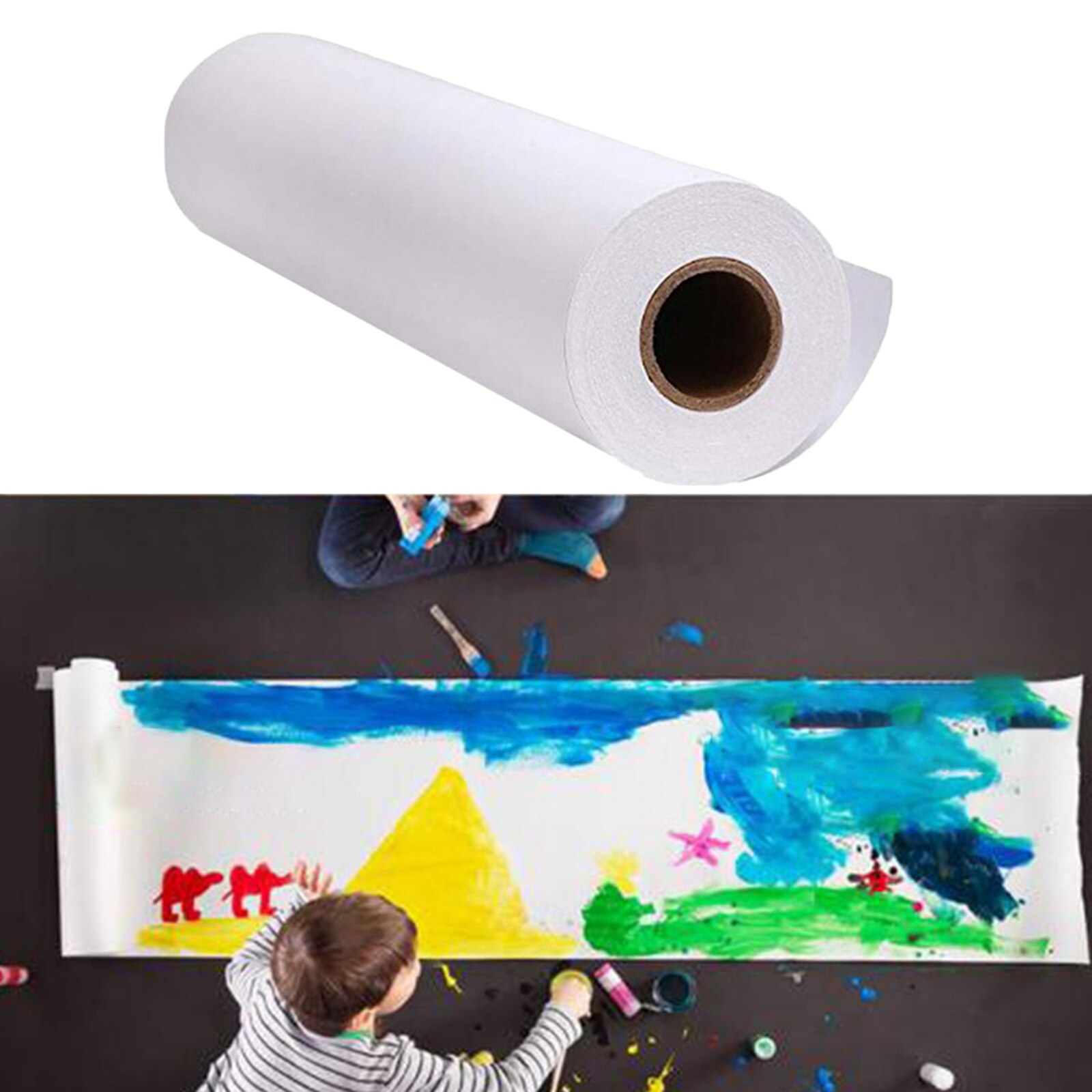 10/20/30m Easel Paper Drawing Paper Roll for DIY W... – Vicedeal