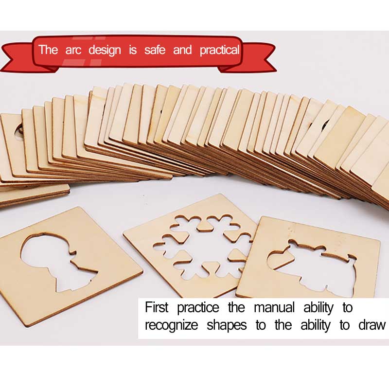 Children's Painting Pattern Stencils Board Drawing... – Grandado