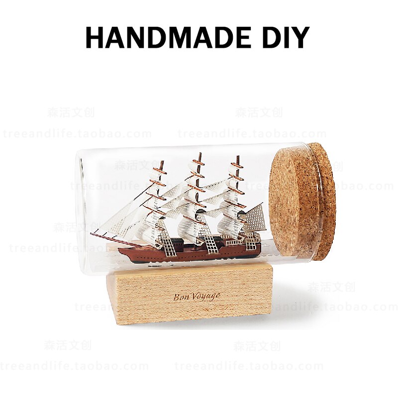 Mini Paper Art Miniature 3D Sailboat Model Driftin... – Grandado