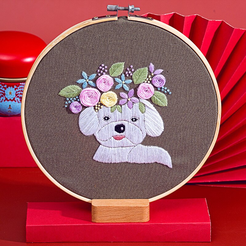 Embroidery Diy Hand-embroidered Pet for Famous Dog... – Vicedeal