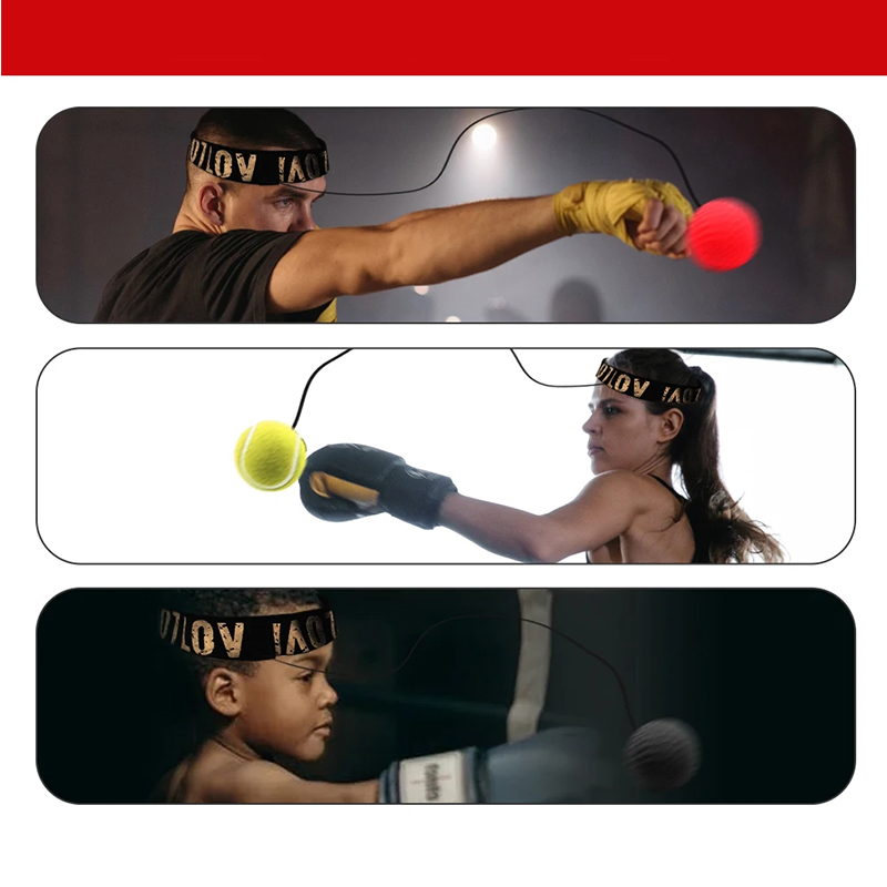 Boxing Speed Ball Head-mounted PU Punch ball MMA S... – Grandado