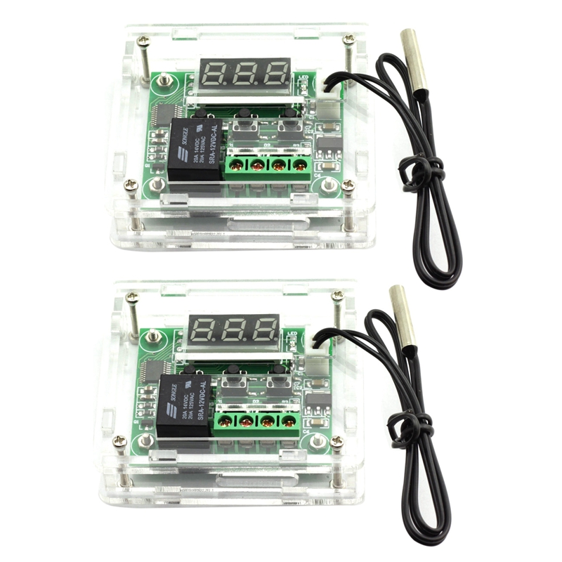 2X W1209 Dc 12V Thermostaat Temperatuur Schakelaar... – Grandado