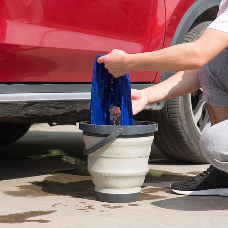 8L Portable Plastic Bucket for Fishing Car Wash Fo... – Grandado